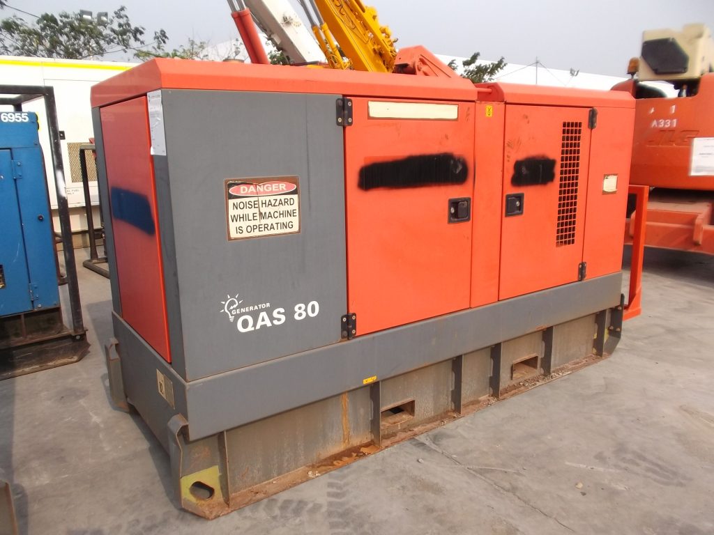 Atlas Copco QAS80 Generator Set 80kva - EXXA - Pusat Alat Berat